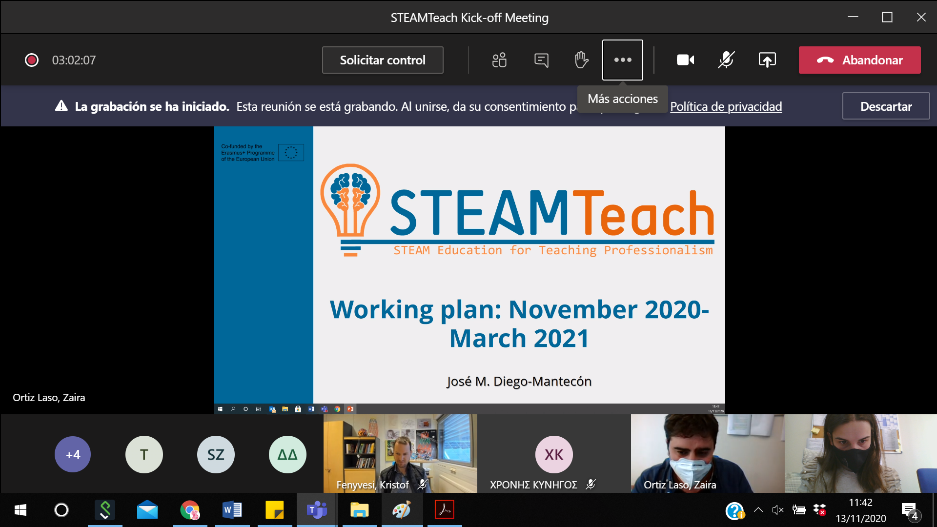 Kick-off Meeting – STEAMTeach